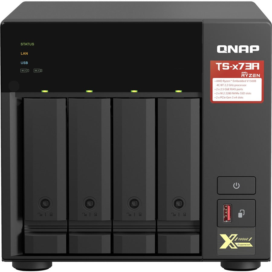 QNAP TS-473A-8G SAN/NAS Storage System – LTT Partners