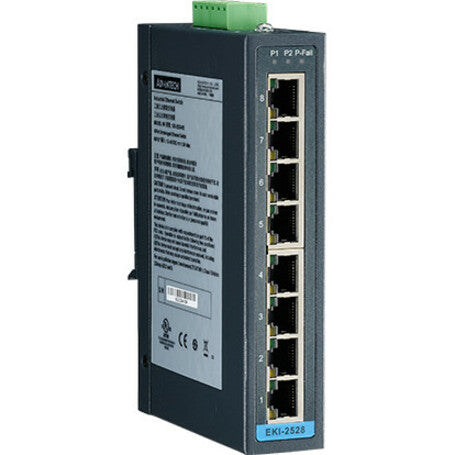 Advantech 8-Port Ethernet Switch – LTT Partners