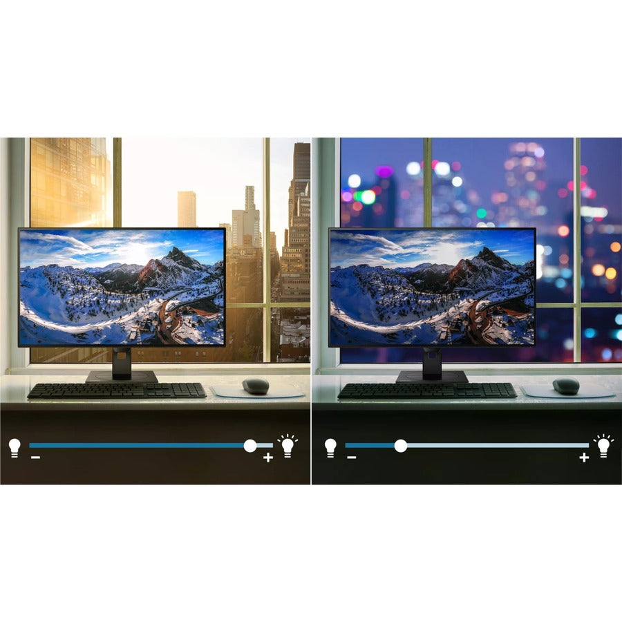 Philips 242B1H 24" Class Webcam Full HD LCD Monitor - 16:9 - Textured ...