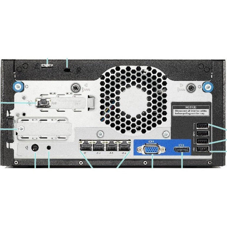 HPE ProLiant MicroServer Gen10 Plus v2 Ultra Micro Tower Server - 1 Pe ...