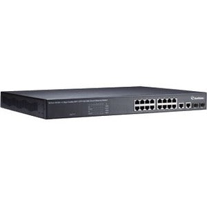GeoVision 16-Port 802.3at Web Management PoE Switch – LTT Partners