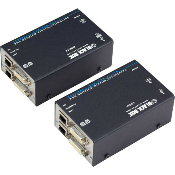 Black Box ServSwitch Wizard SRX DVI-D/USB Extender, Dual-Head – LTT ...