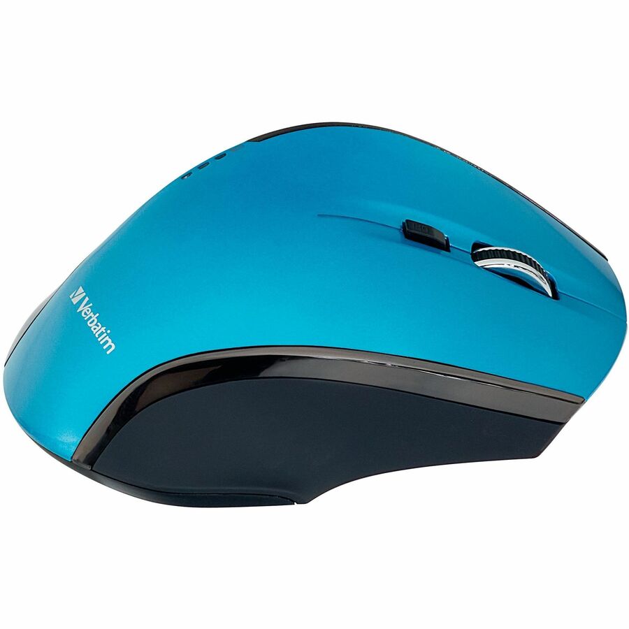 Verbatim Wireless Desktop 8-Button Deluxe Blue LED Mouse - Blue – LTT ...