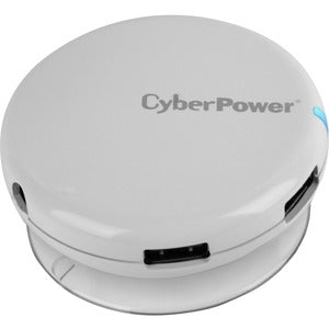 CyberPower CPH430PW USB 3.0 Superspeed Hub with 4 Ports and 3.6A AC Ch ...