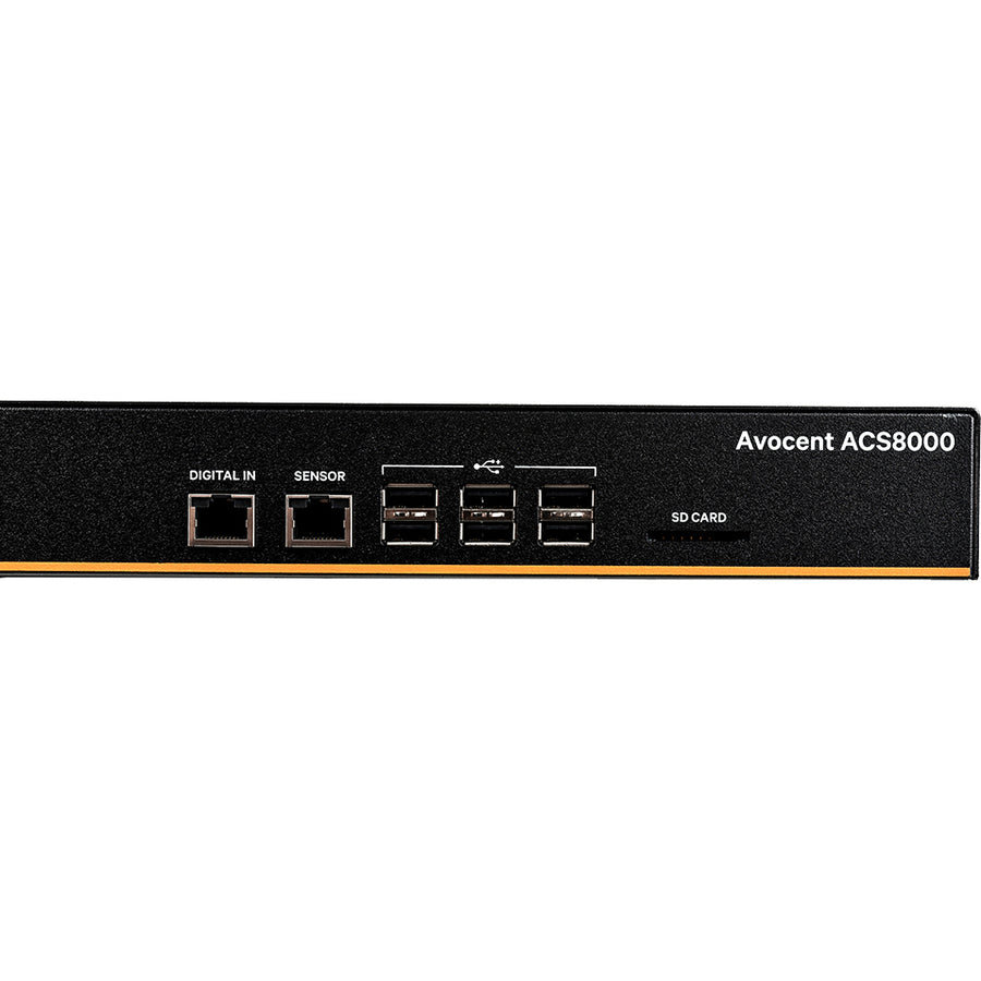 Vertiv Avocent 8-Port ACS8000 Console System with single AC Power Supp ...