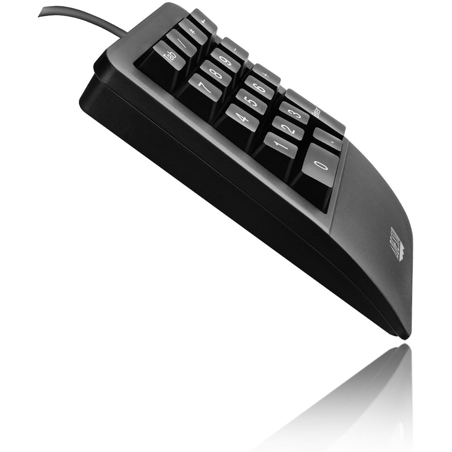 Adesso Antimicrobial Waterproof Numeric Keypad with Wrist Rest Support ...