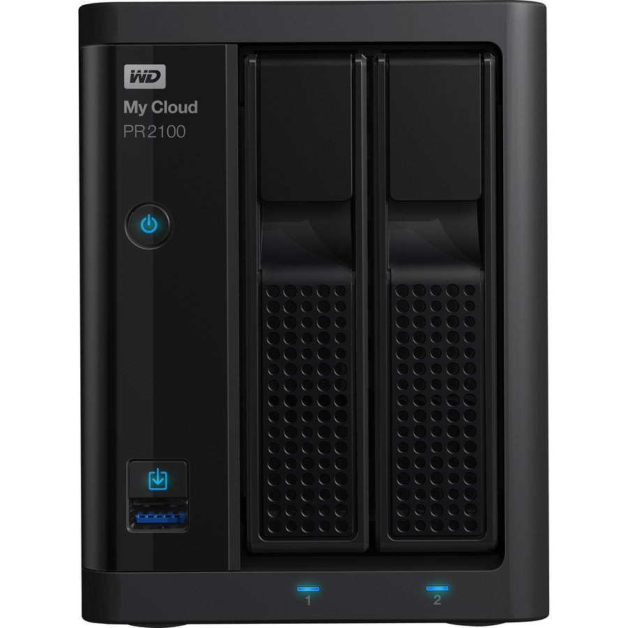WD 16TB My Cloud PR2100 Pro Series Media Server with Transcoding, NAS ...