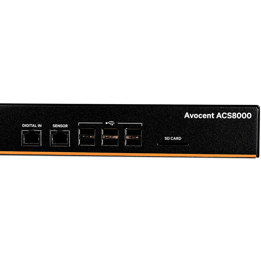 Vertiv Avocent 16-port ACS8000 Console System with single AC Power Sup ...