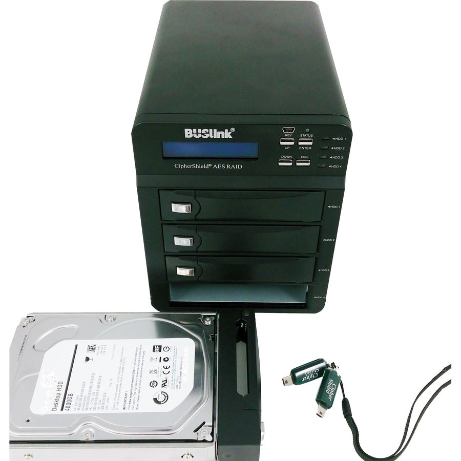 Buslink CipherShield 256-bit RAID Hard Drive – LTT Partners
