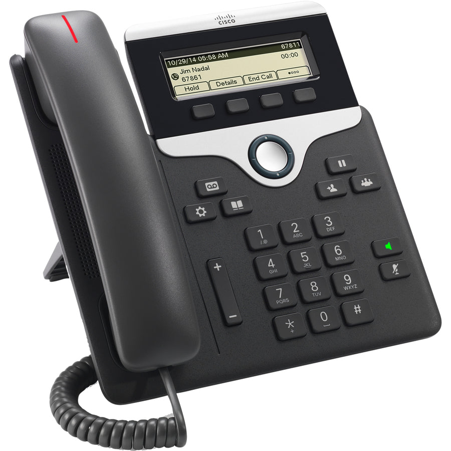 Cisco 7811 IP Phone - Refurbished - Corded - Corded - Wall Mountable ...