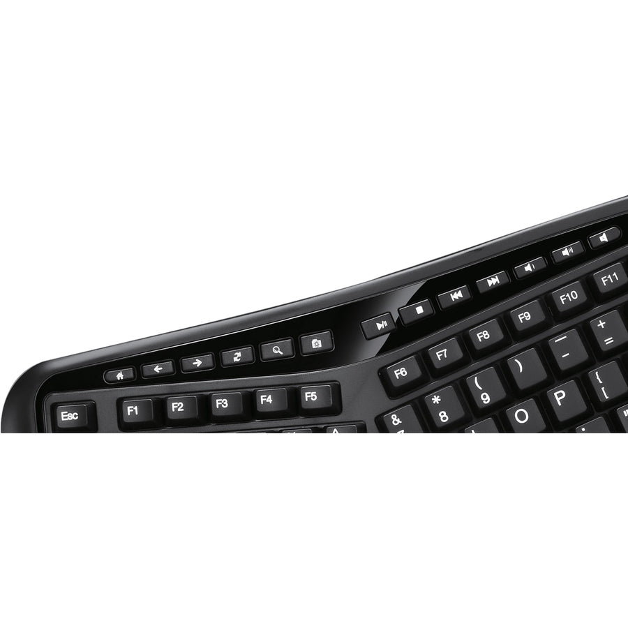 Adesso 2.4GHz Wireless Ergonomic Touchpad Keyboard – LTT Partners