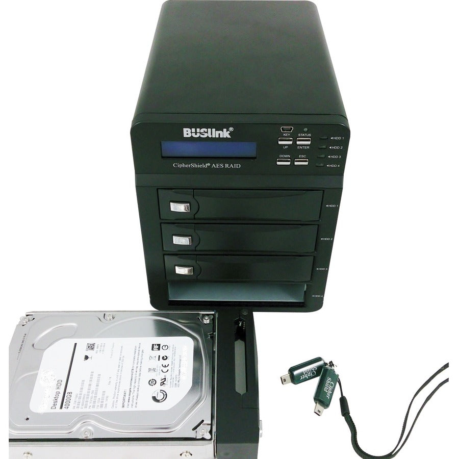 Buslink CipherShield 256-bit RAID Hard Drive – LTT Partners