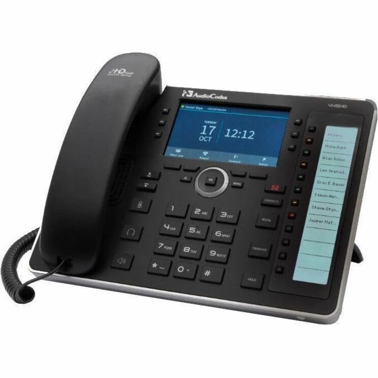 AudioCodes IP Phone - Cordless - Cordless - Bluetooth - Black – LTT ...