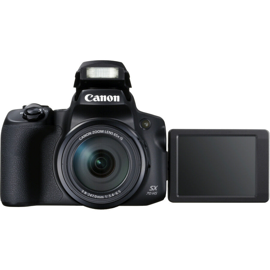 Canon PowerShot SX70 HS 20.3 Megapixel Bridge Camera - Black – LTT Partners
