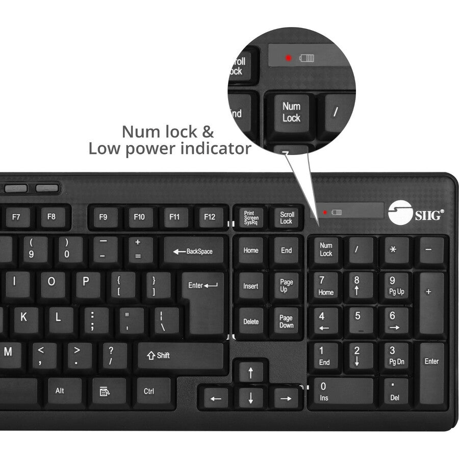 SIIG Wireless Extra-Duo Keyboard & Mouse – LTT Partners