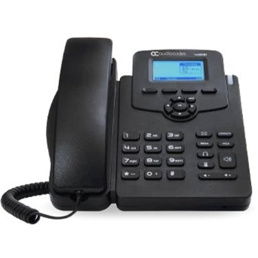 AudioCodes 405HD IP Phone - Corded - Corded - Black – LTT Partners