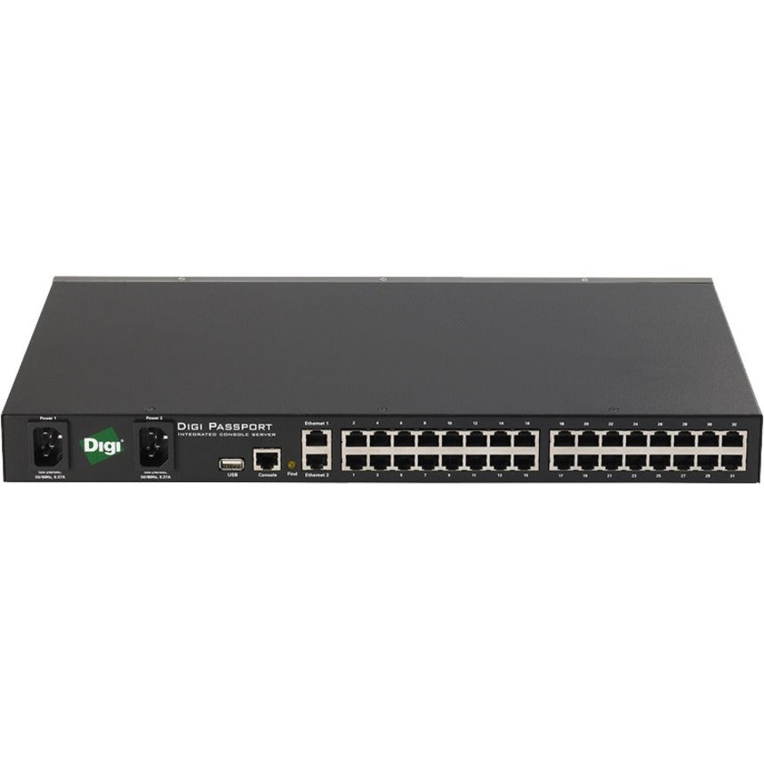 Digi Passport 32 Port Dual AC Power Integrated Console Server – LTT ...