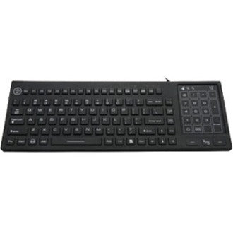 DSI WATERPROOF IP68 KEYBOARD WITH TRACK PAD/NUMBER PAD LED BACKLIT ...