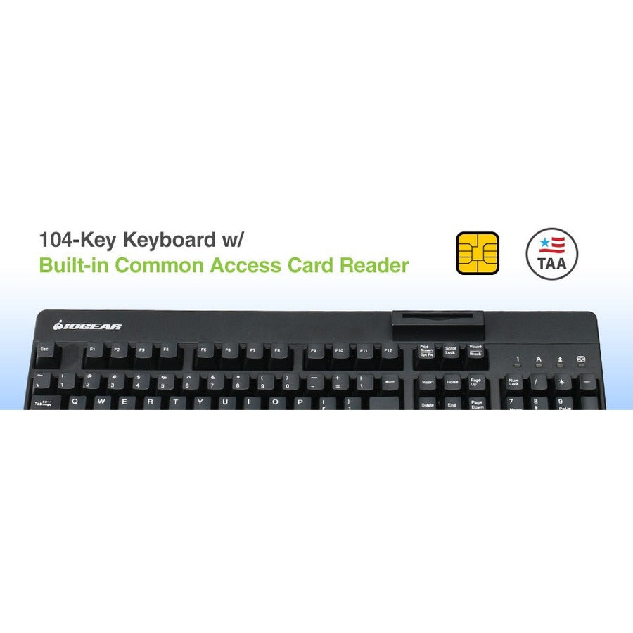 IOGEAR Integrated Keyboard/CAC Reader – LTT Partners