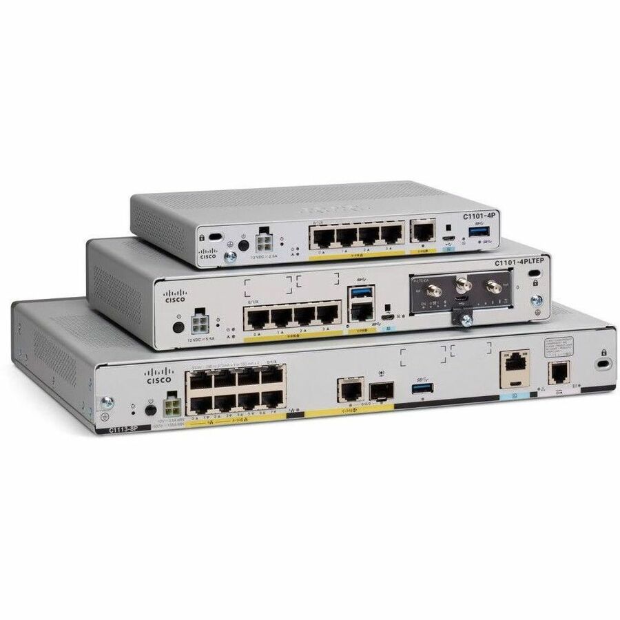 Cisco C1131X-8PW Wi-Fi 6 IEEE 802.11ax Ethernet Wireless Router – LTT ...