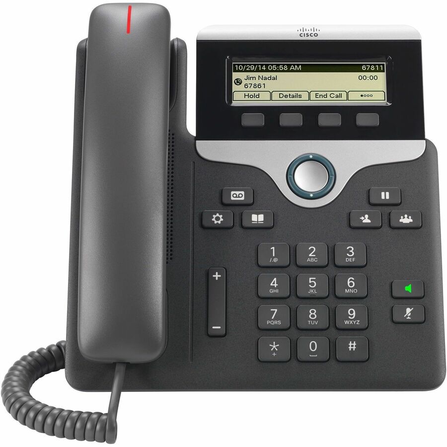 Cisco 7811 IP Phone - Refurbished - Corded - Corded - Wall Mountable ...