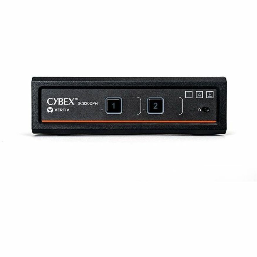 Vertiv Avocent Cybex SC900 Secure Desktop KVM Switch, Dual Head Monito ...