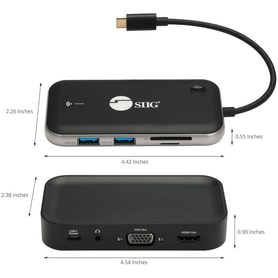 SIIG Wireless USB-C Video Hub Extender 1080p - 32Ft – LTT Partners