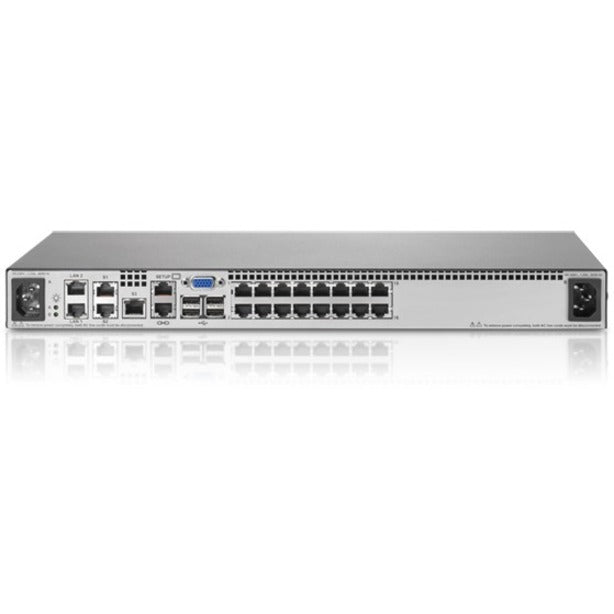 HPE 2x1Ex16 KVM IP Console Switch G2 with Virtual Media CAC Software ...