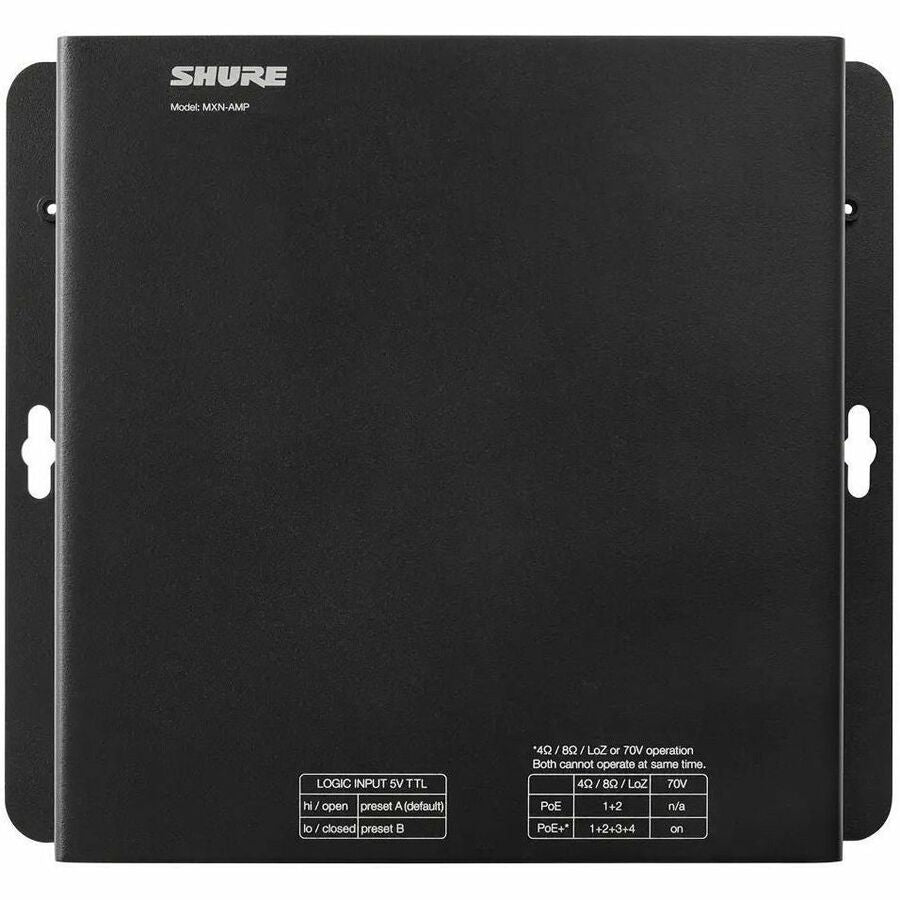 Shure PoE+ Powered Multichannel Amplifier – LTT Partners