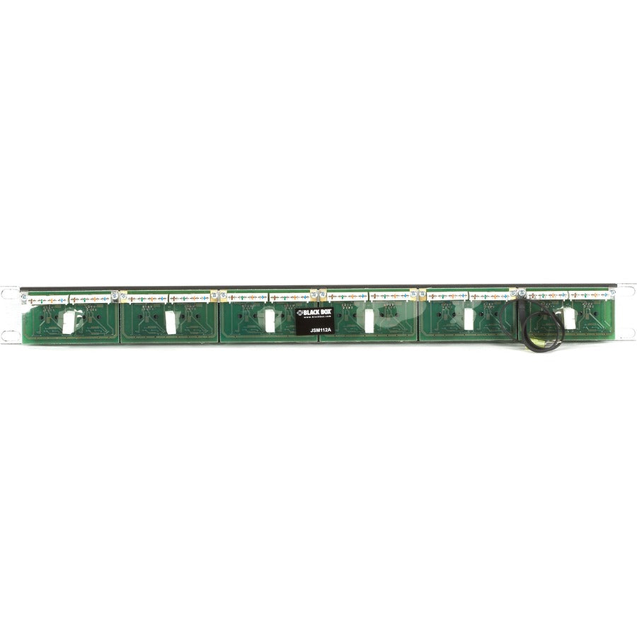 Black Box CAT6 Surge-Protected Patch Panel - 1U, 12-Port – LTT Partners