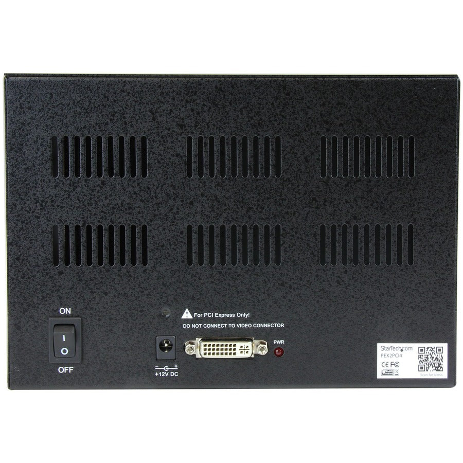 StarTech.com PCI Express to 4 Slot PCI Expansion System - PCI Express ...