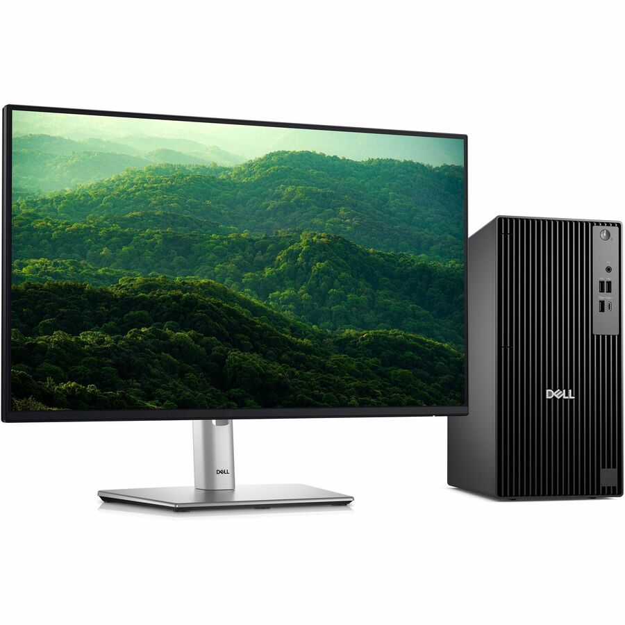 Dell Pro Tower QCT1255 Desktop Computer - AMD Ryzen 5 8500G - 8 GB - 2 ...