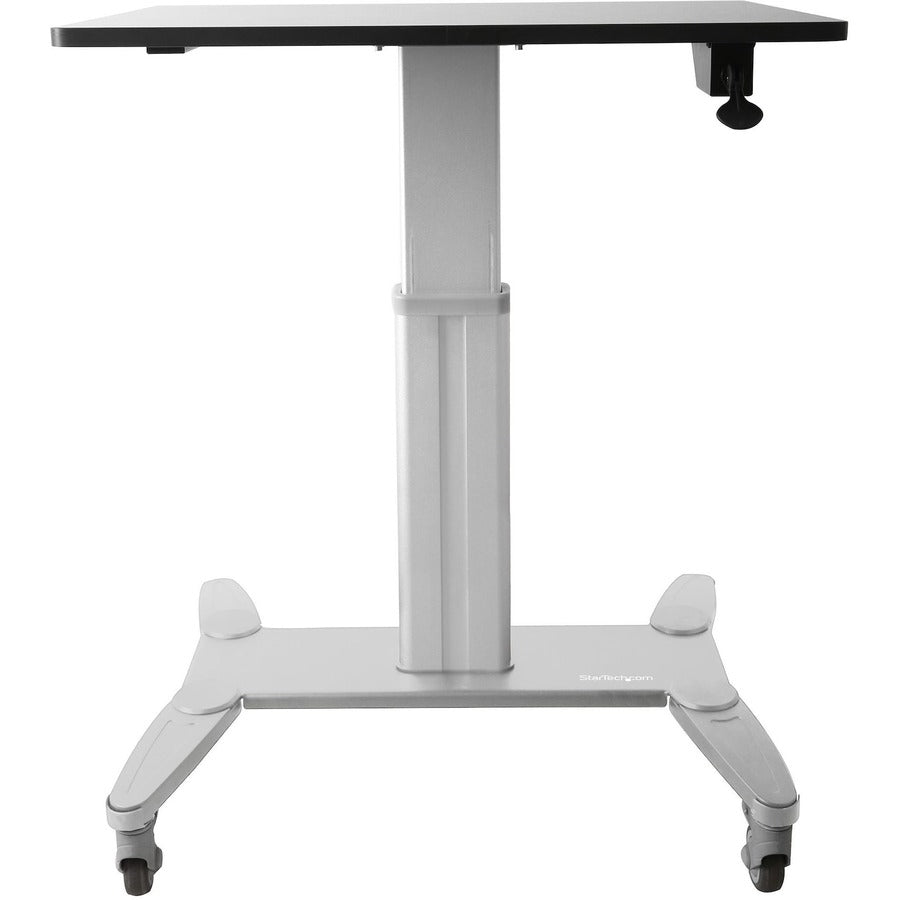 StarTech.com Mobile Standing Desk - Portable Sit-Stand Ergonomic Heigh ...