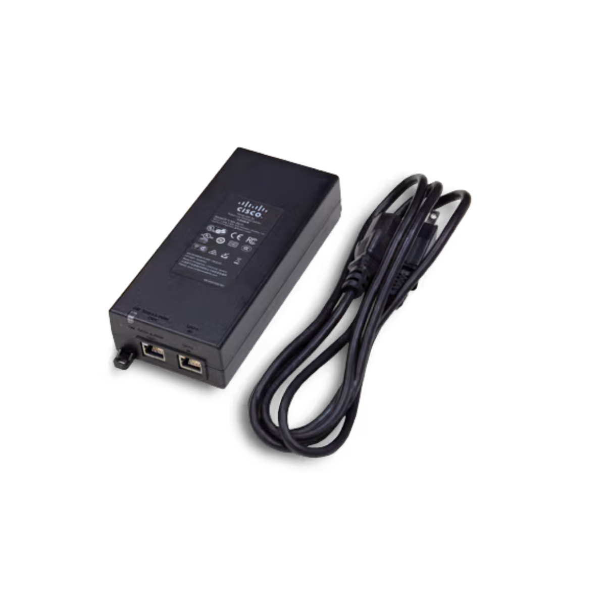 Cisco Meraki MA-INJ-4 Gigabit, 802.3at PoE Injector (No PowerCord Incl ...